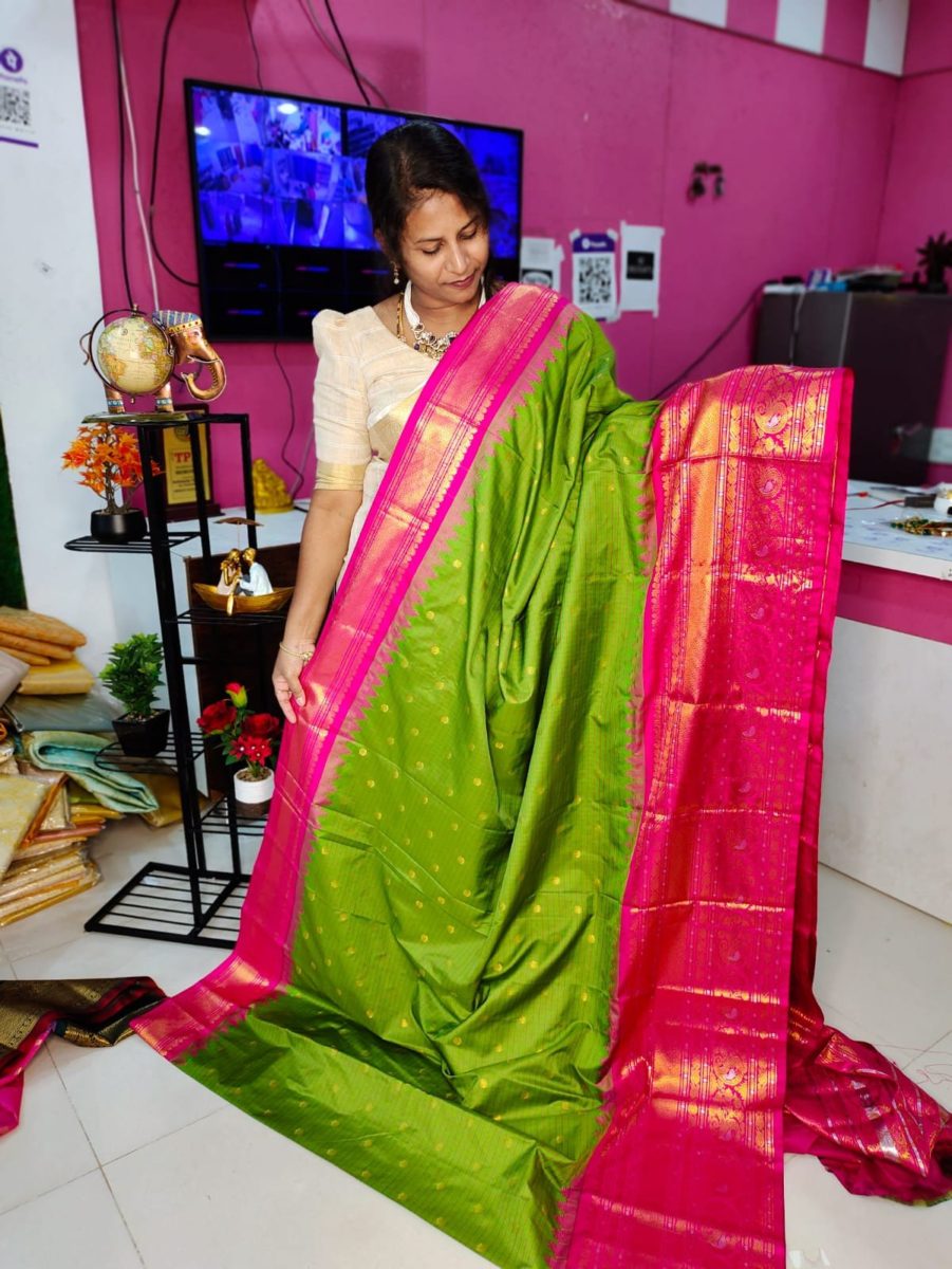 Premium Gadwal Silk – Arya Collections