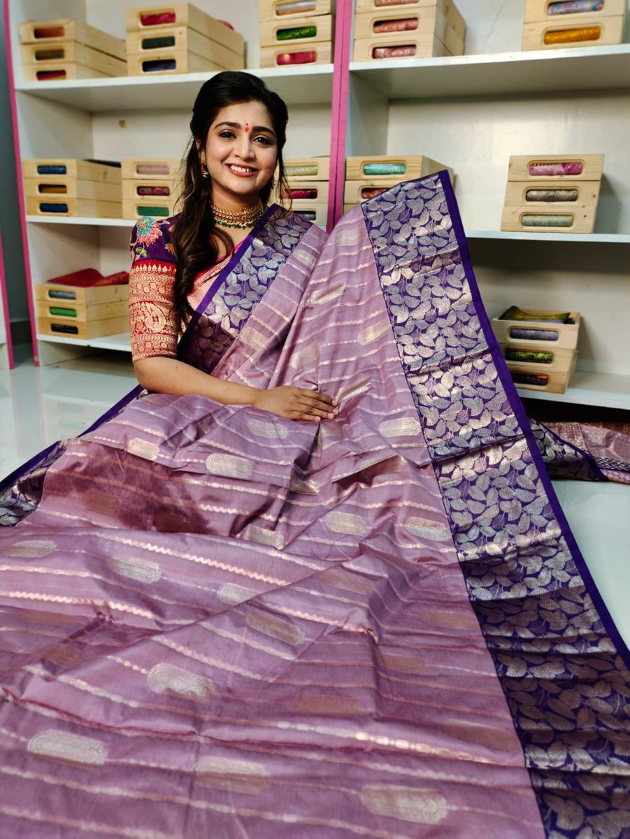 Soft banarasi silk sarees – Arya Collections