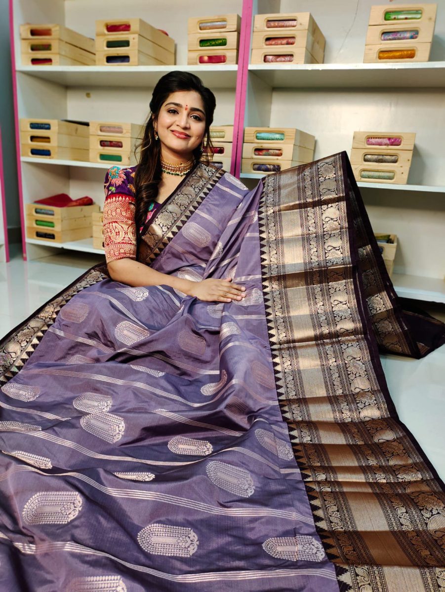 Soft banarasi silk sarees – Arya Collections