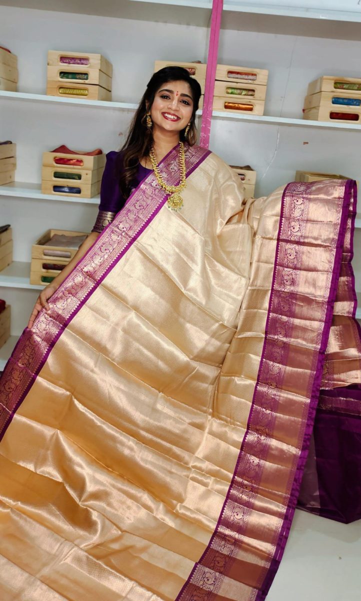 Soft banarasi Silk Saree – Arya Collections