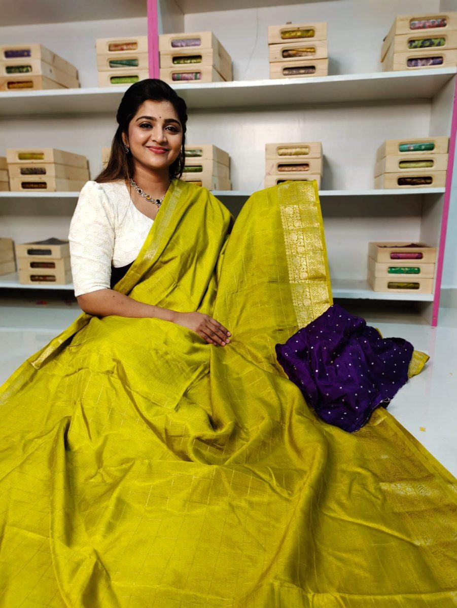 Rawmango silk sarees – Arya Collections