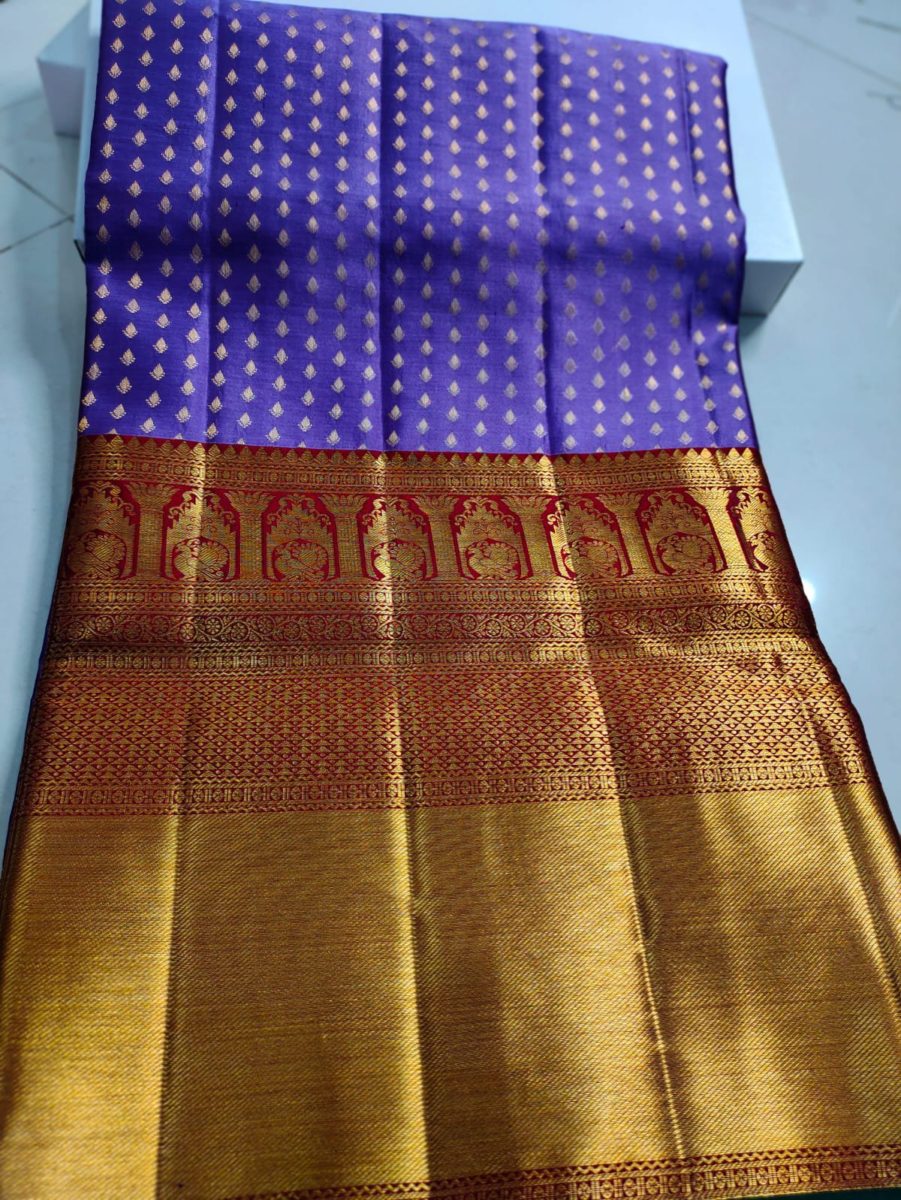 Weaving Mistake Saree 100 Silk Mark Certified Kanjivaram Pattu Saree