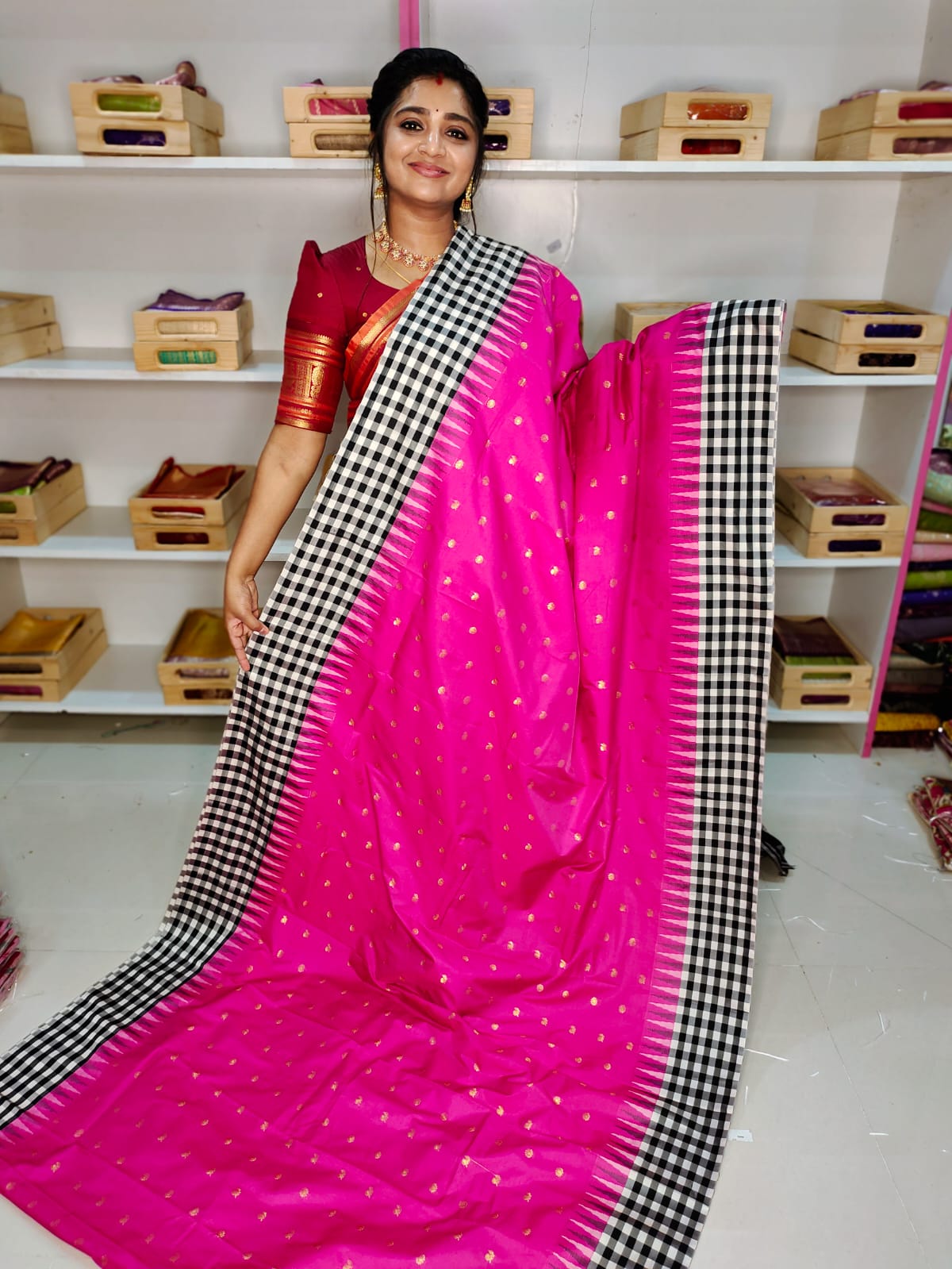 Ashadam sale gadwal silk saree – Arya Collections