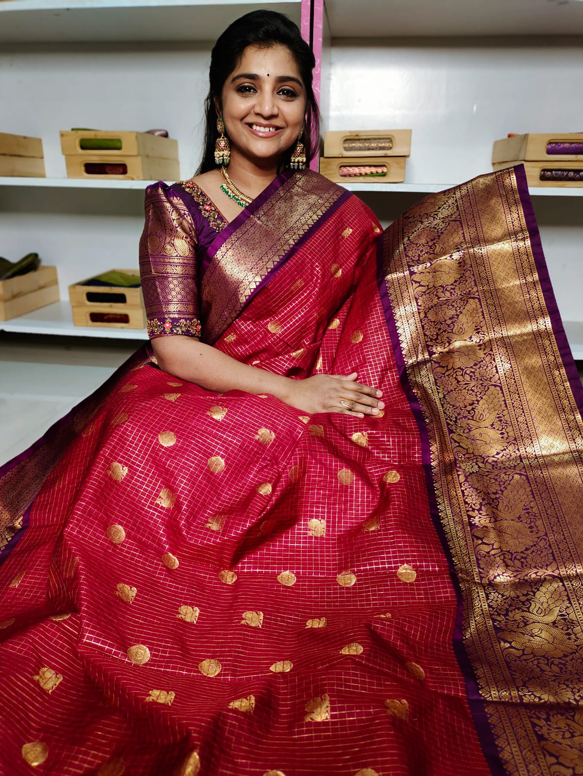 New vintage gadwal – Arya Collections